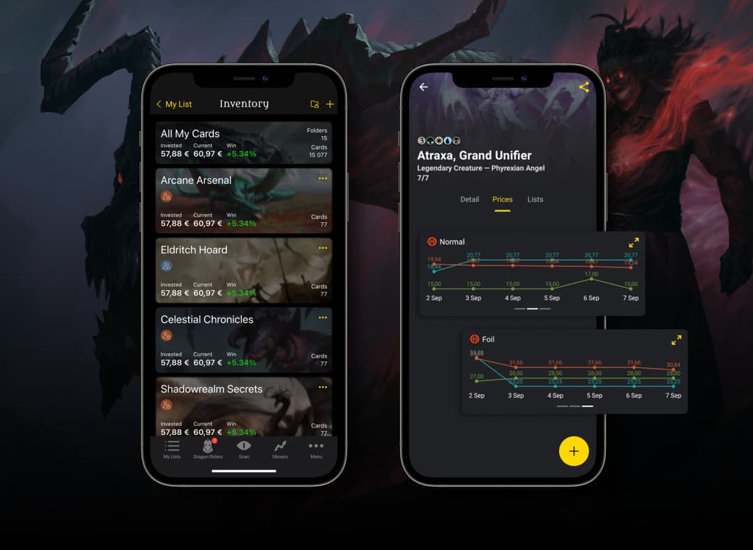 Digital Card Manager for TCG players