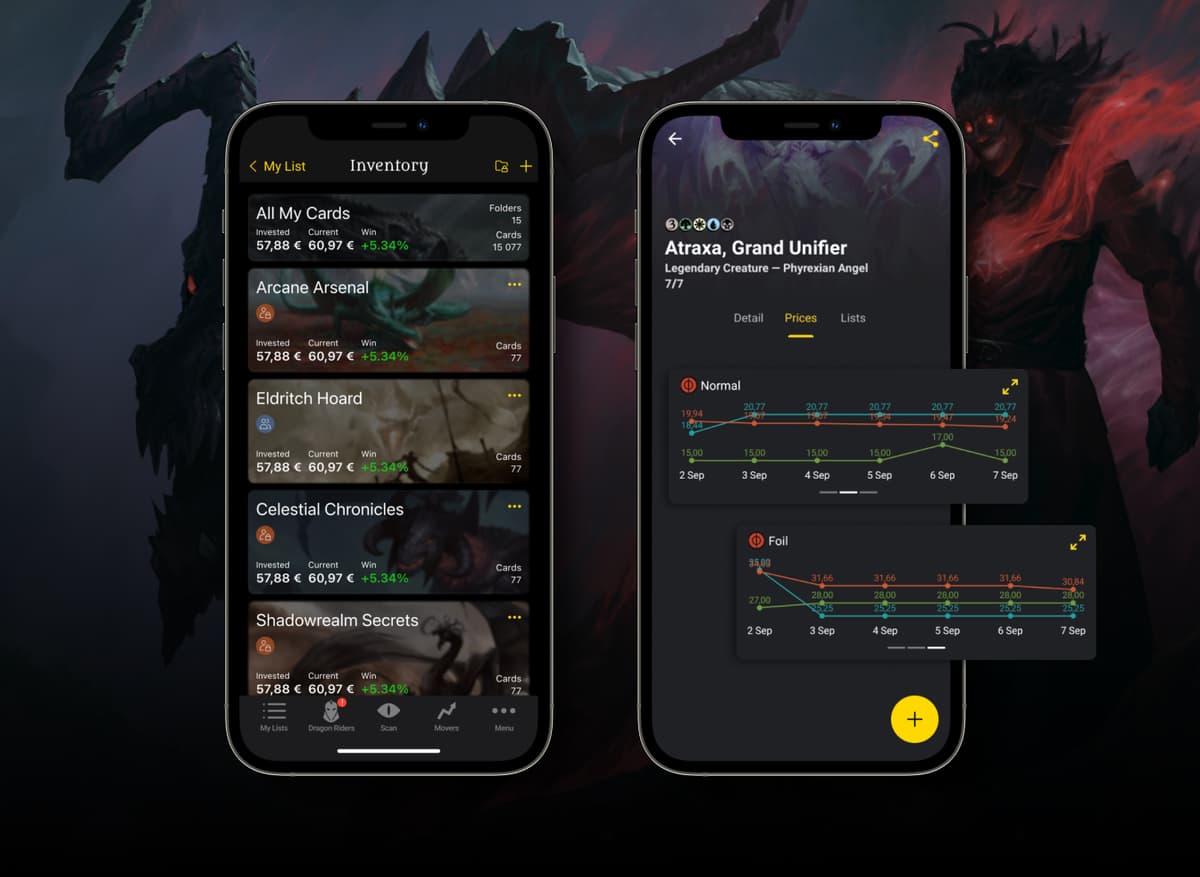 Digital Card Manager for TCG players