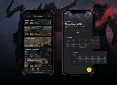 Digital Card Manager for TCG players