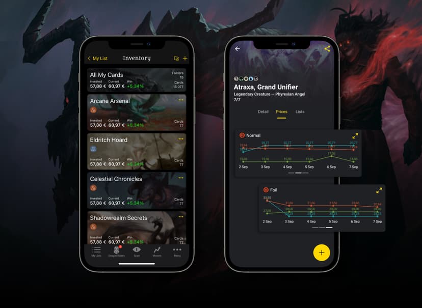 Digital Card Manager for TCG players
